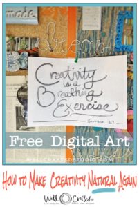 Make Creativity a Breathing Exercise - Well Crafted Studio