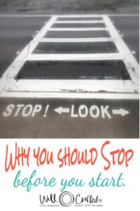 Well Crafted Studio - Before you START creating-STOP doing this