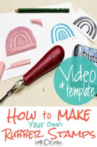 How to Make Your Own Rubber Stamps - Well Crafted Studio