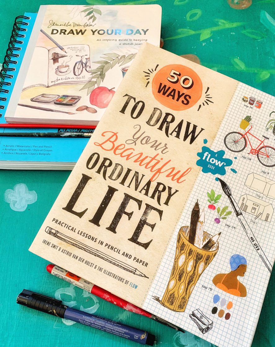 How to Draw Books for Adults - Well Crafted Studio