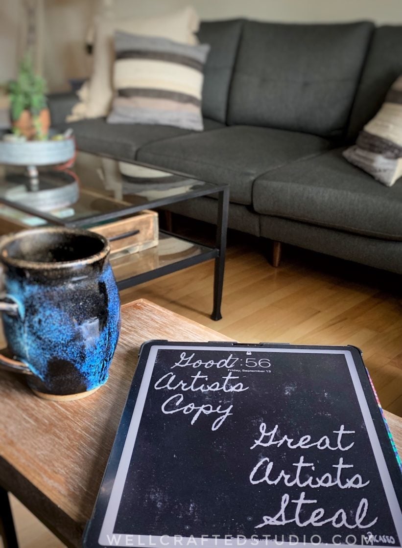 How Copying can Jumpstart Your Creativity - Well Crafted Studio