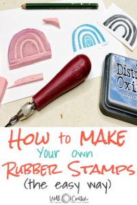 How to Make Your Own Rubber Stamps - Well Crafted Studio