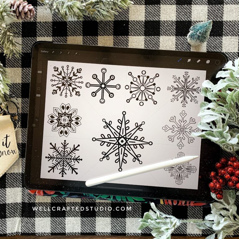 How to Draw Stickers on Procreate - Well Crafted Studio