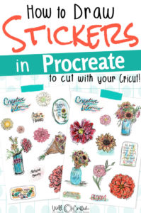 How to Draw Stickers on Procreate - Well Crafted Studio