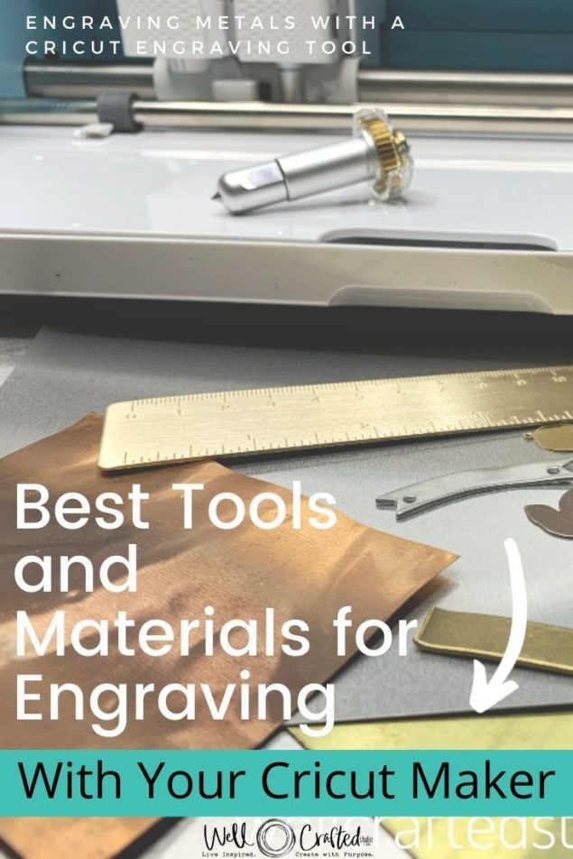 How to Start Engraving Metal with a Cricut Maker in 2025 - Well Crafted ...