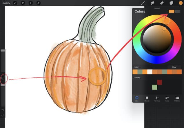 How to Trace Photos to Make Stickers on Procreate - Well Crafted Studio