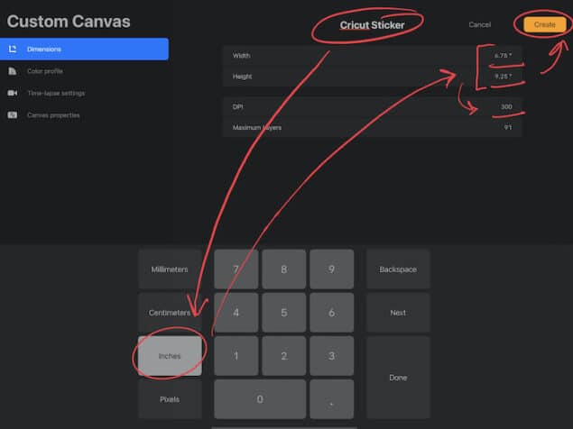 How to Make 3D Layered Stickers on Procreate with Cricut - Well Crafted ...