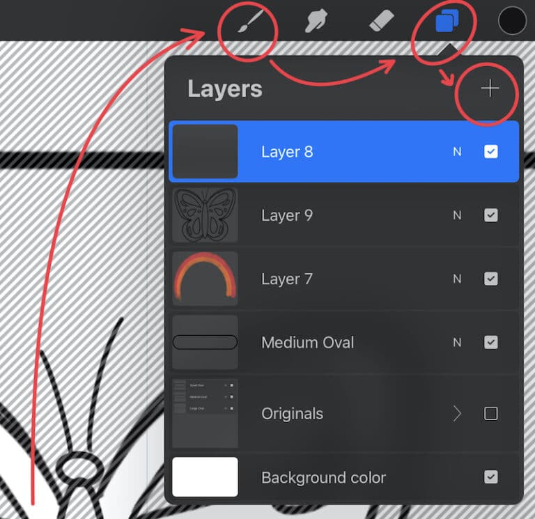 How to Make Easy Name Stickers on Procreate - Well Crafted Studio
