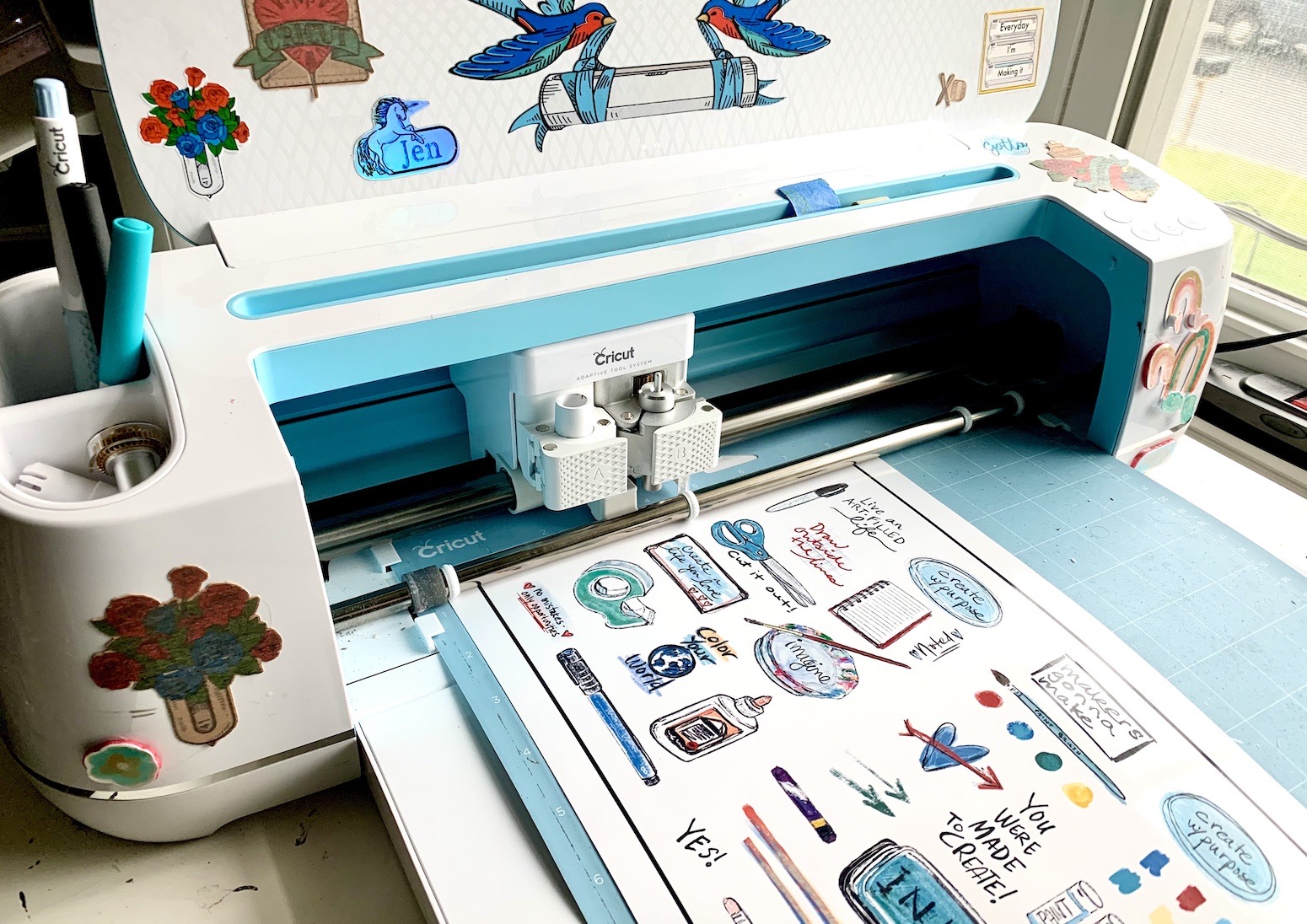 How To Make Stickers With A Cricut Maker Goimages Go