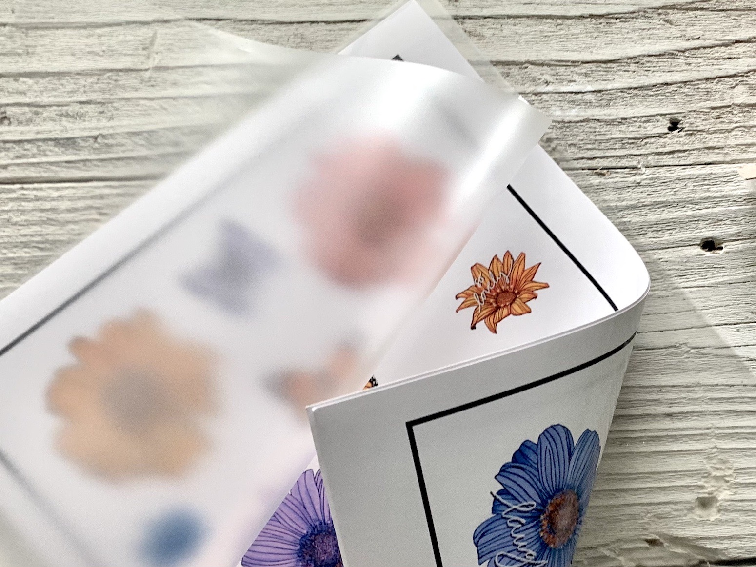 How to Heat Laminate Stickers + Time Saving Hack - Well Crafted Studio