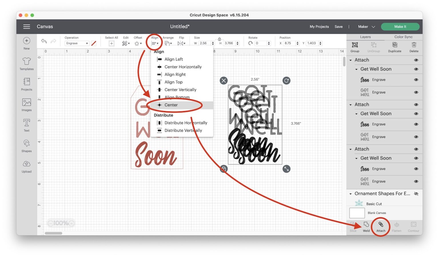 How to Engrave Galvanized Metal with Cricut - Well Crafted Studio
