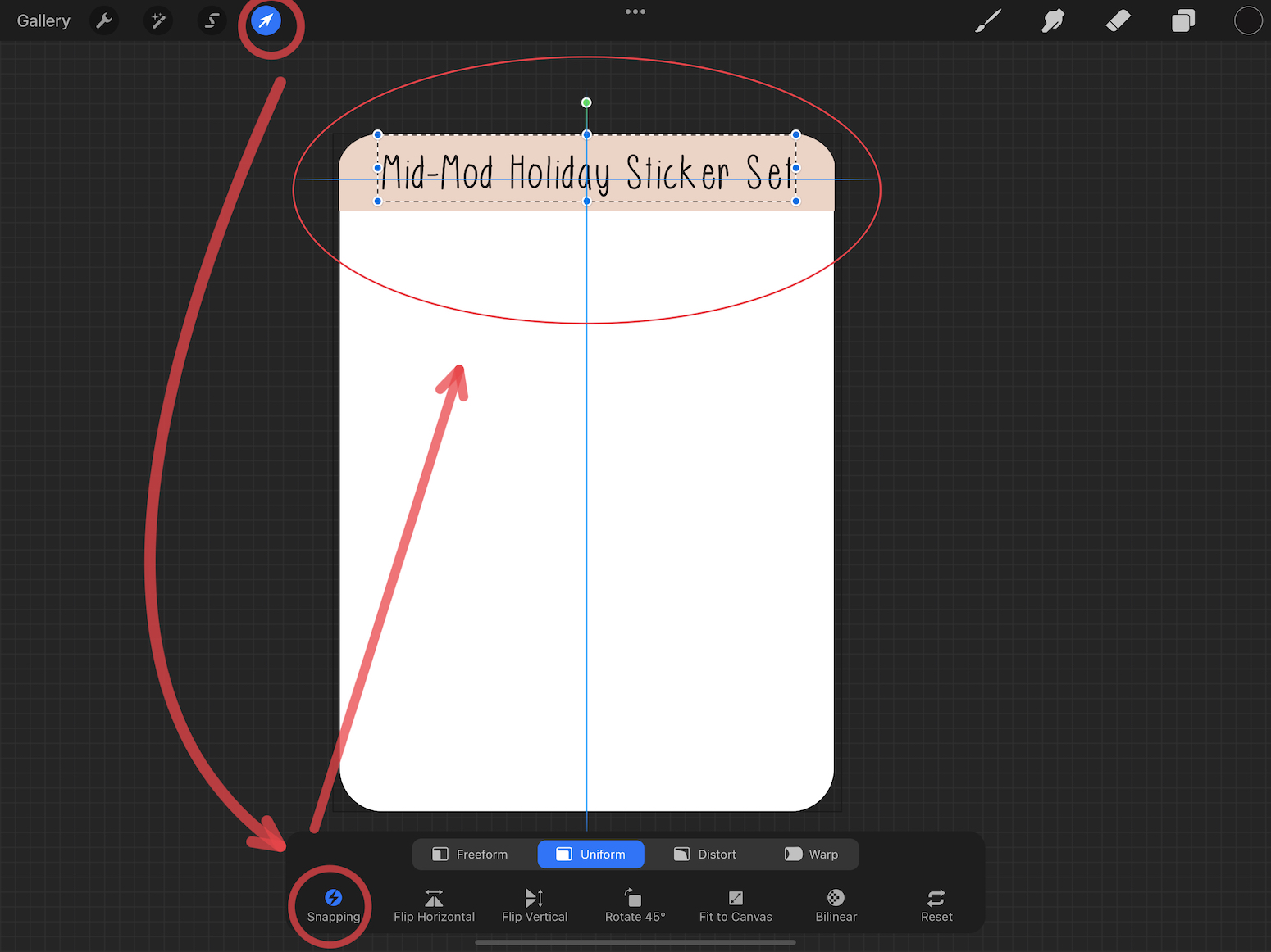 How to Make Sticker Backing Sheets with Procreate and Cricut - Well ...