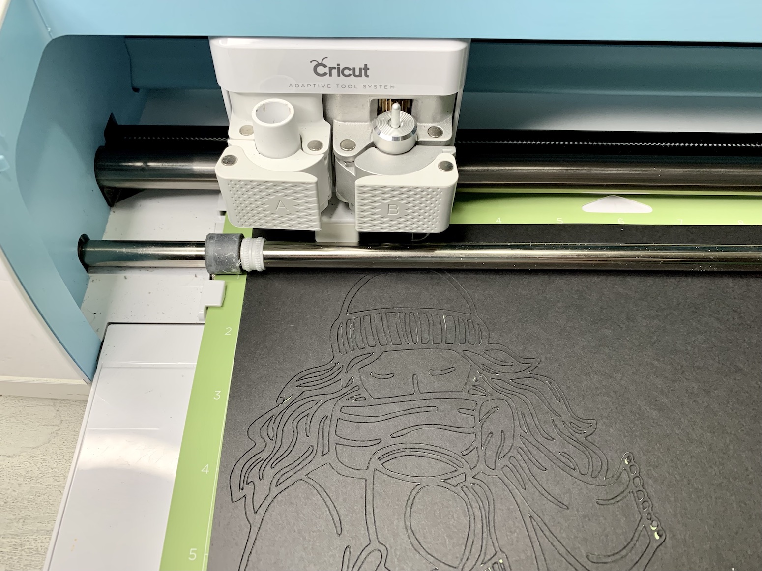 Make a Layered Paper Design of a Girl with Mug - Well Crafted Studio