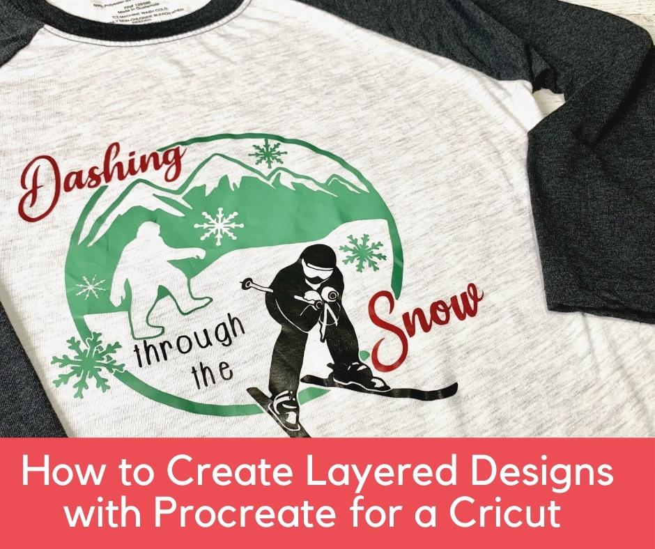 How to Make Simple Layered Designs in Procreate for Cricut - Well ...