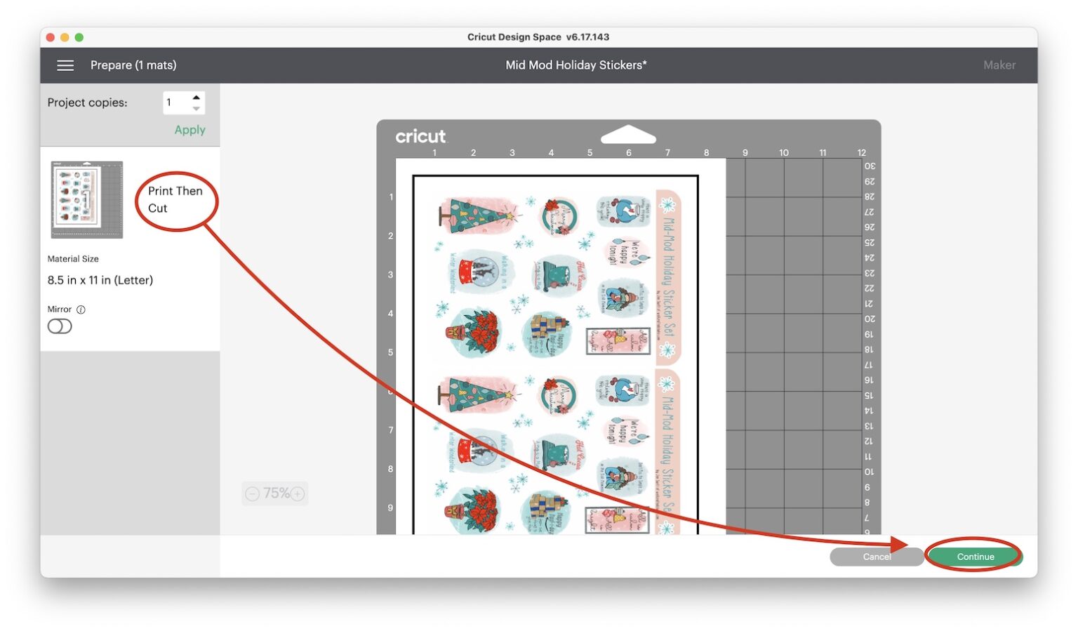 How to Make Sticker Backing Sheets with Procreate and Cricut - Well ...