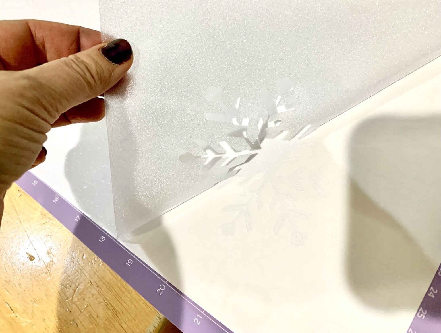 DIY Note from Santa with Window Cling - Well Crafted Studio