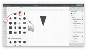 How to Use Offset to Add Line Fill in Cricut Design Space - Well ...