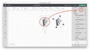 How to Use Offset to Add Line Fill in Cricut Design Space - Well ...