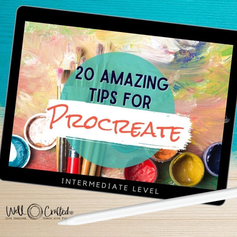 20 Amazing Procreate Tips for Intermediates - Well Crafted Studio