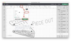 How to Use Offset to Add Line Fill in Cricut Design Space - Well ...