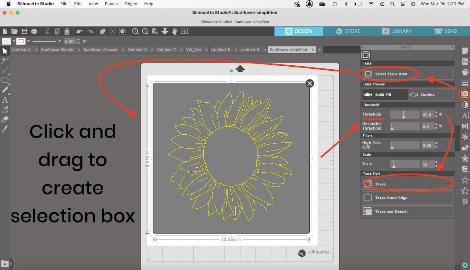 How to Use Silhouette Studio to Make SVG's from Procreate Designs ...