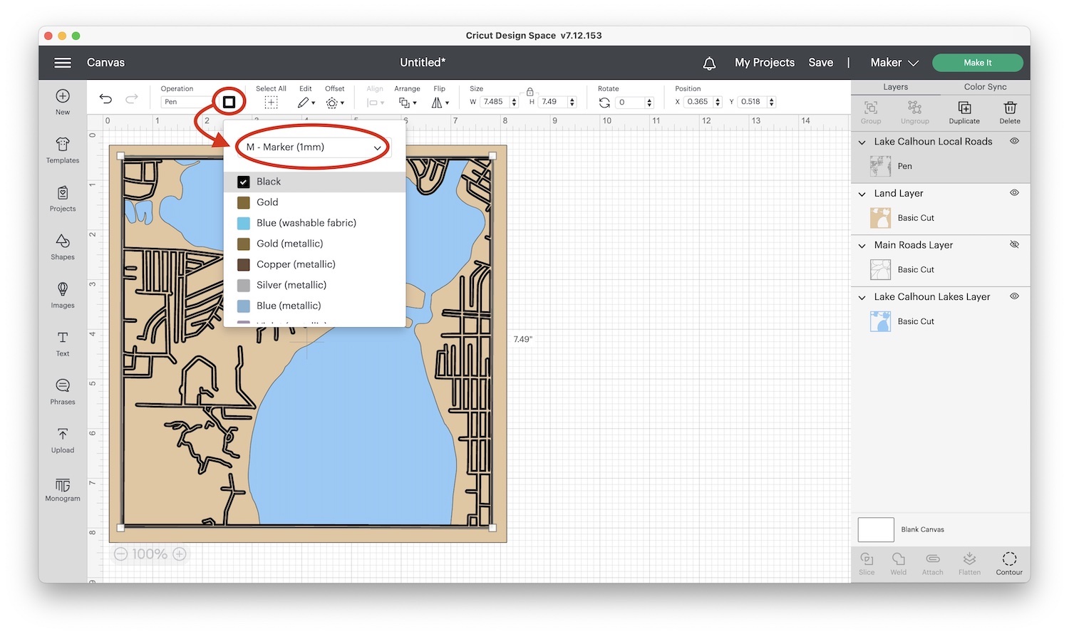 How to Make Layered Maps with Cricut - Well Crafted Studio