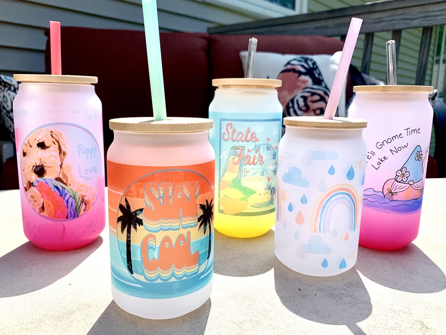 50 Frosted Sublimation Glass Can Cups Ayanawebzine