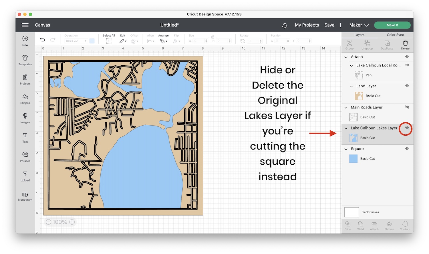 How to Make Layered Maps with Cricut - Well Crafted Studio