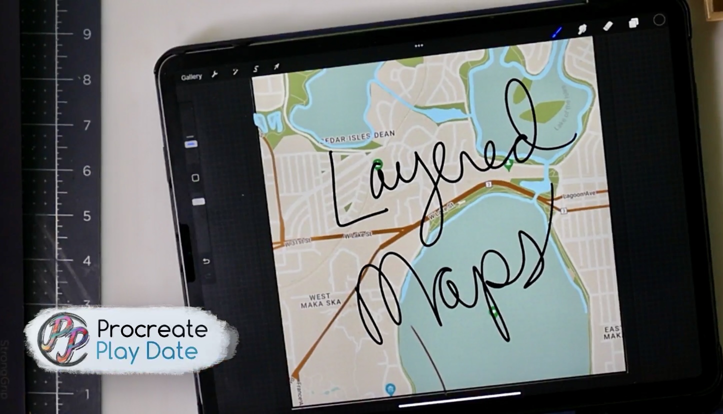 How to Make Layered Maps with Cricut - Well Crafted Studio