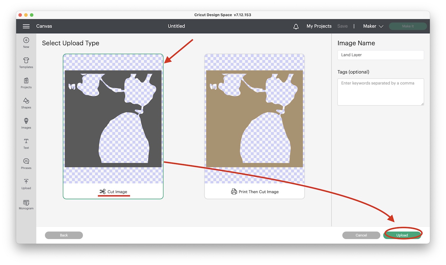 How to Make Layered Maps with Cricut - Well Crafted Studio