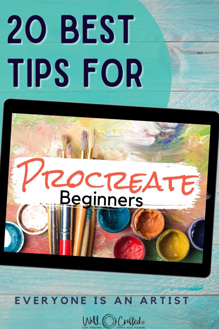20 Best Procreate Tips for Beginners - Well Crafted Studio