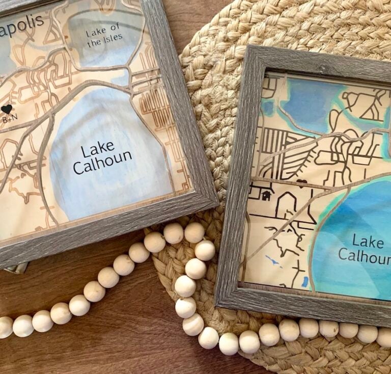 How to Make Layered Maps with Cricut - Well Crafted Studio