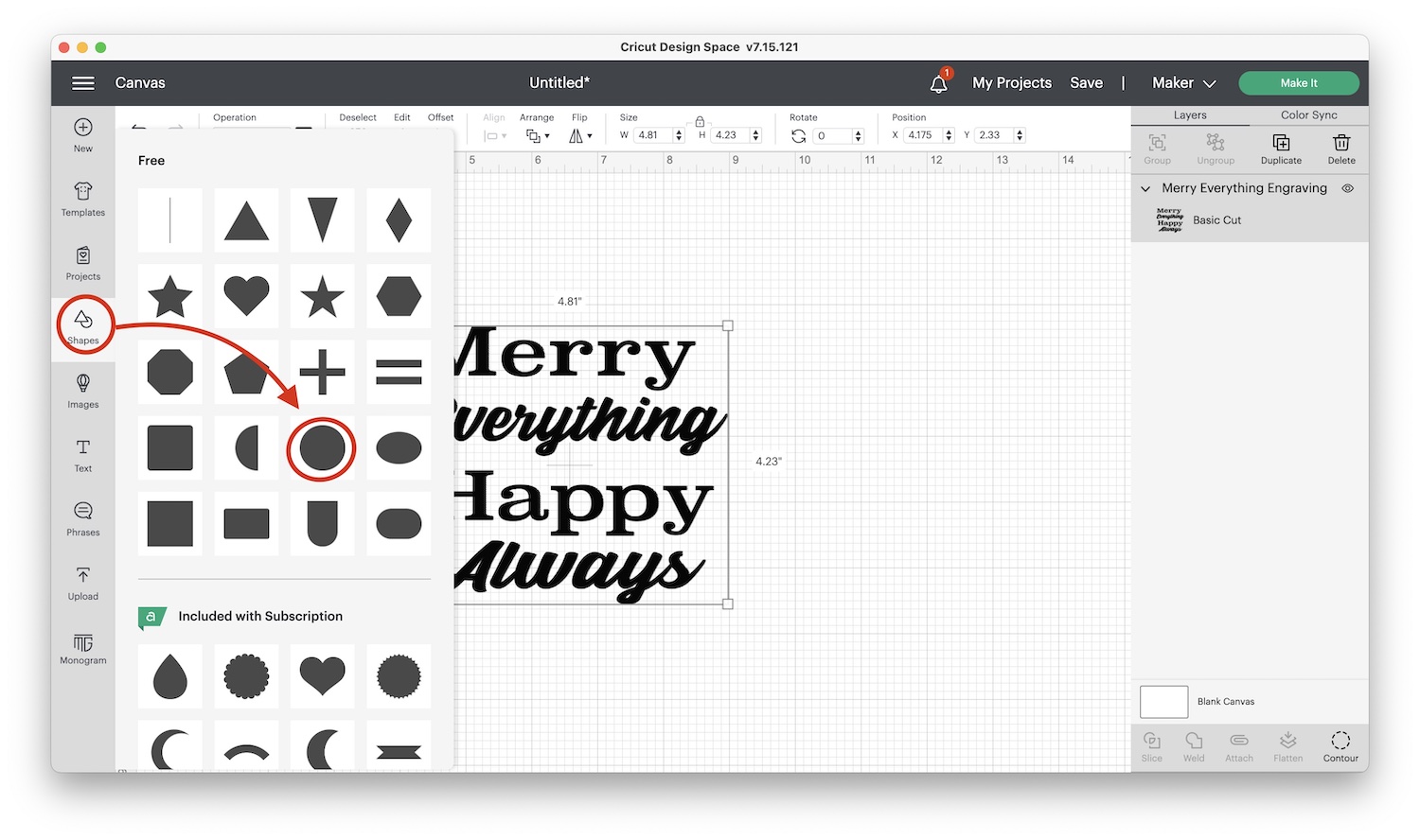 How to Engrave Mirror Ornaments with Cricut - Well Crafted Studio